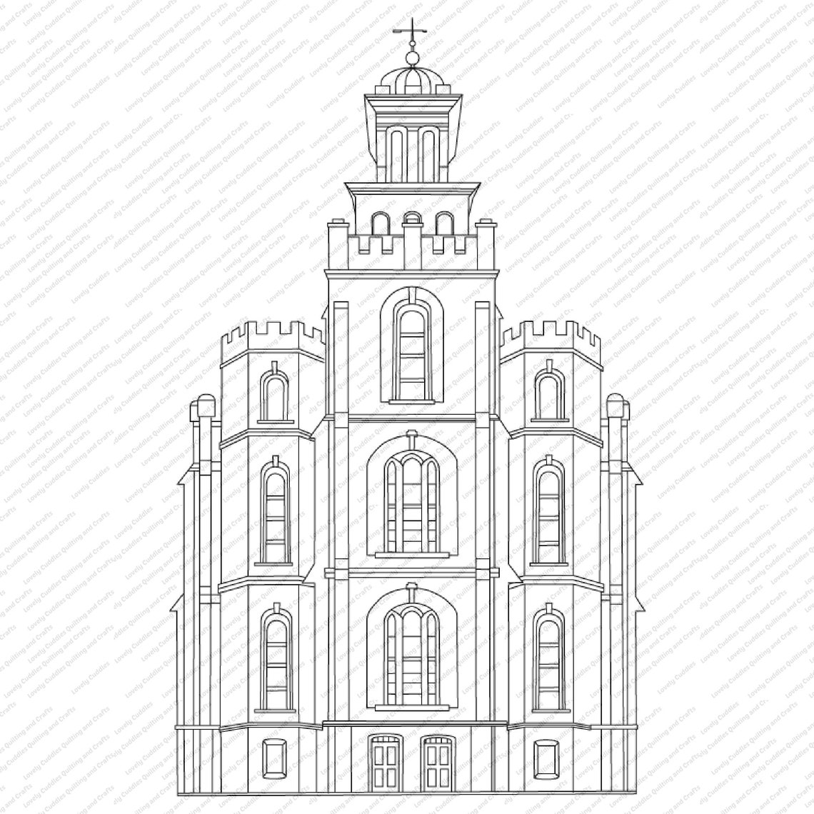 Logan, Utah LDS Temple SVG File- Digital Download - Etsy