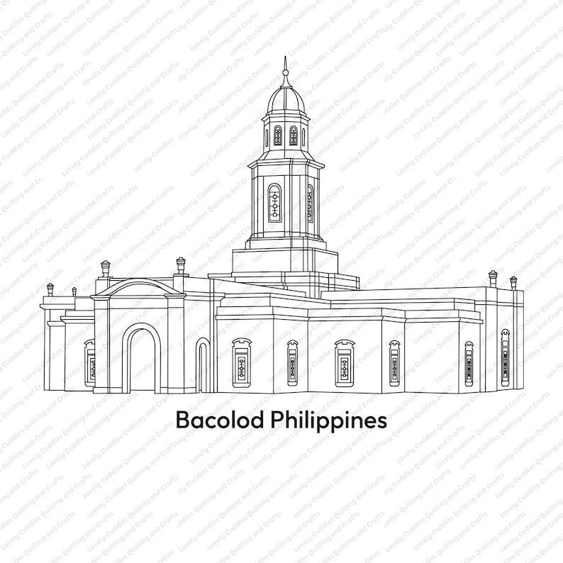 Bacolod Philippines LDS Temple SVG File-digital Download - Etsy New Zealand