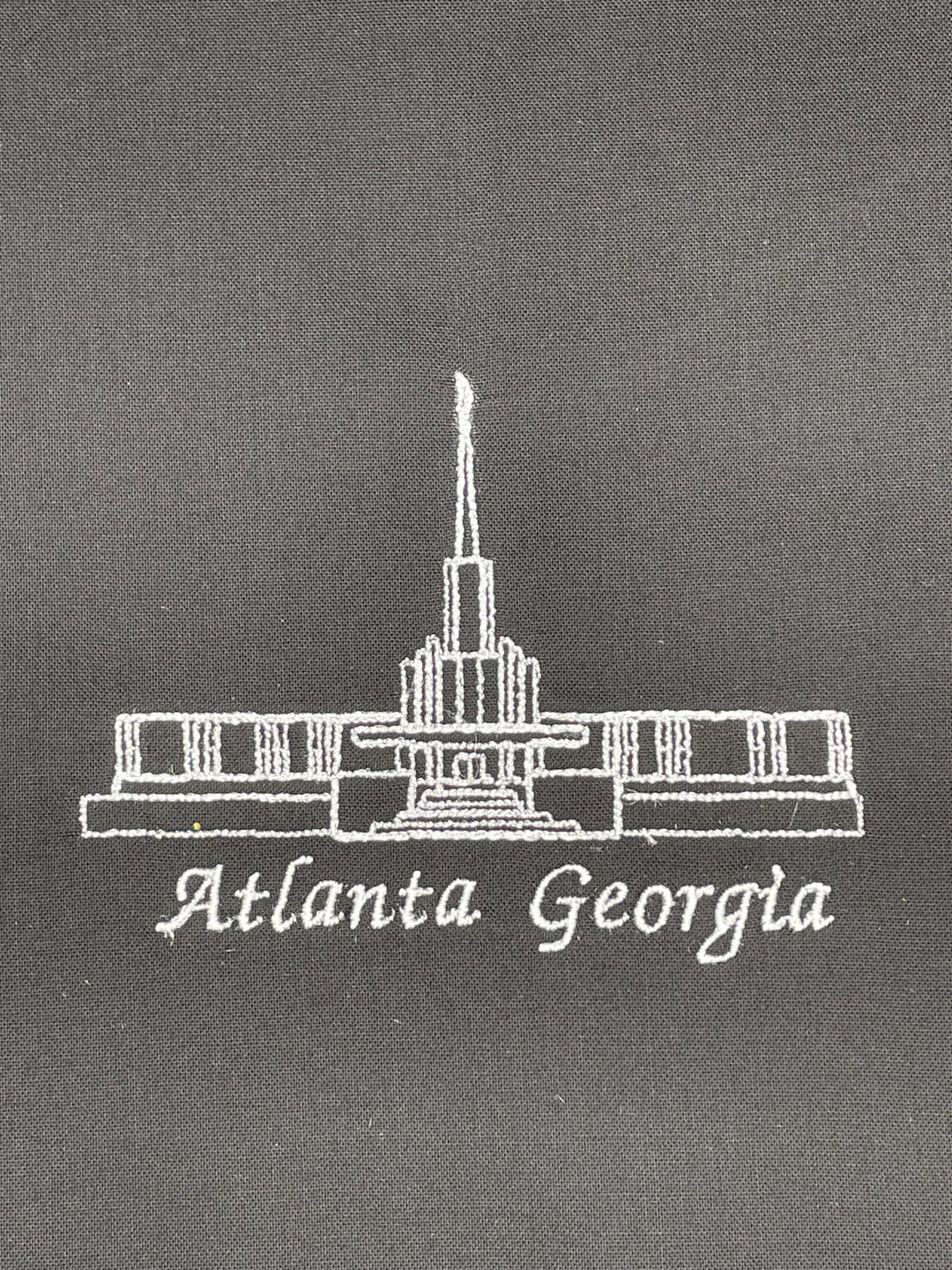 Atlanta Georgia Temple Embroidery File-digital Download Temple of the ...