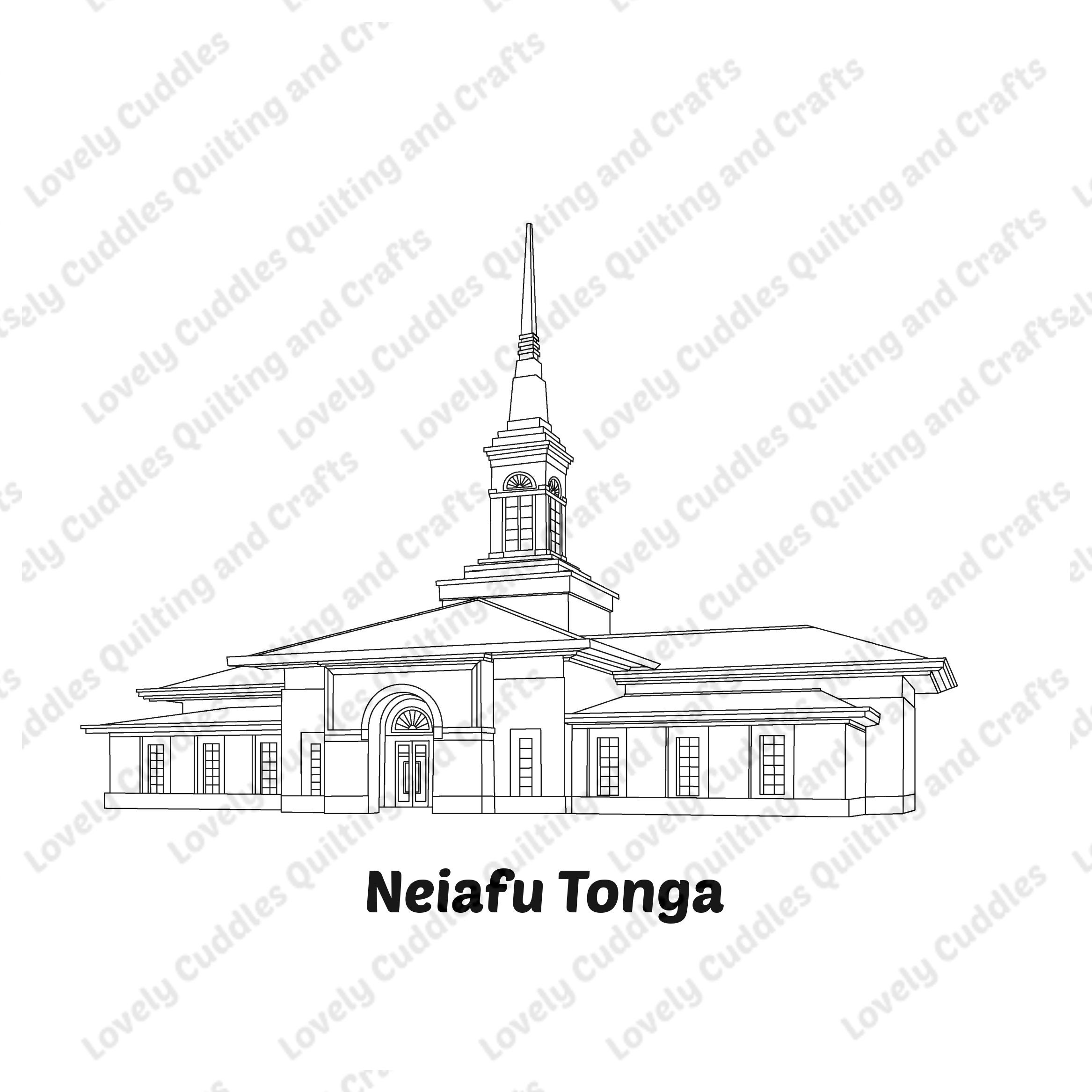 Neiafu Tonga LDS Temple SVG File-digital Download - Etsy Australia