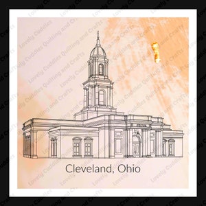 Cleveland Ohio LDS Temple SVG File-digital Download - Etsy