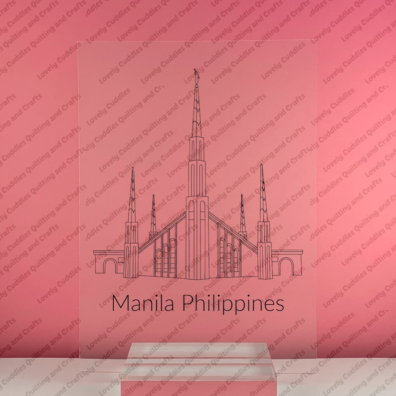 Manila Philippines LDS Temple SVG File-digital Download - Etsy