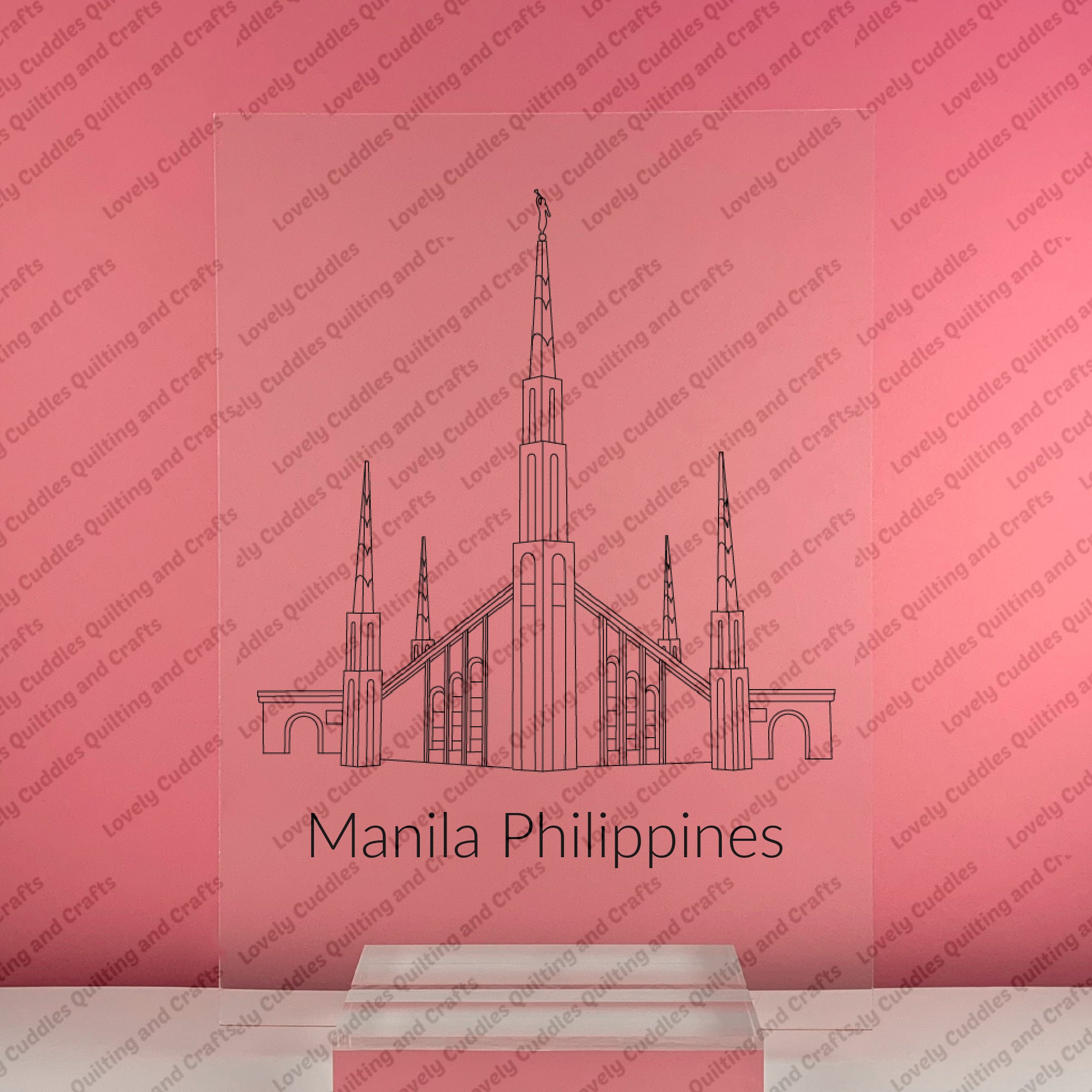 Manila Philippines LDS Temple SVG File-digital Download - Etsy