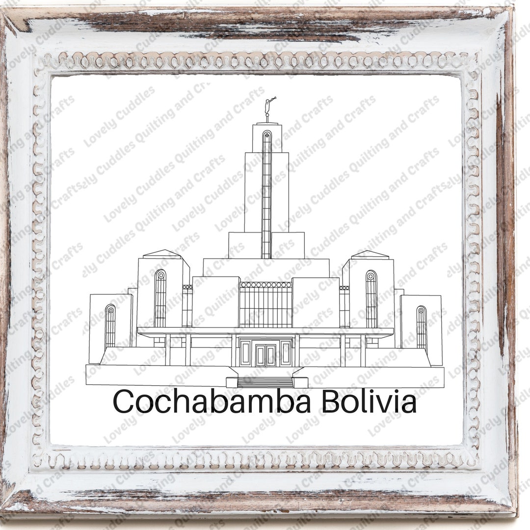 Cochabamba Bolivia LDS Temple SVG File-digital Download - Etsy