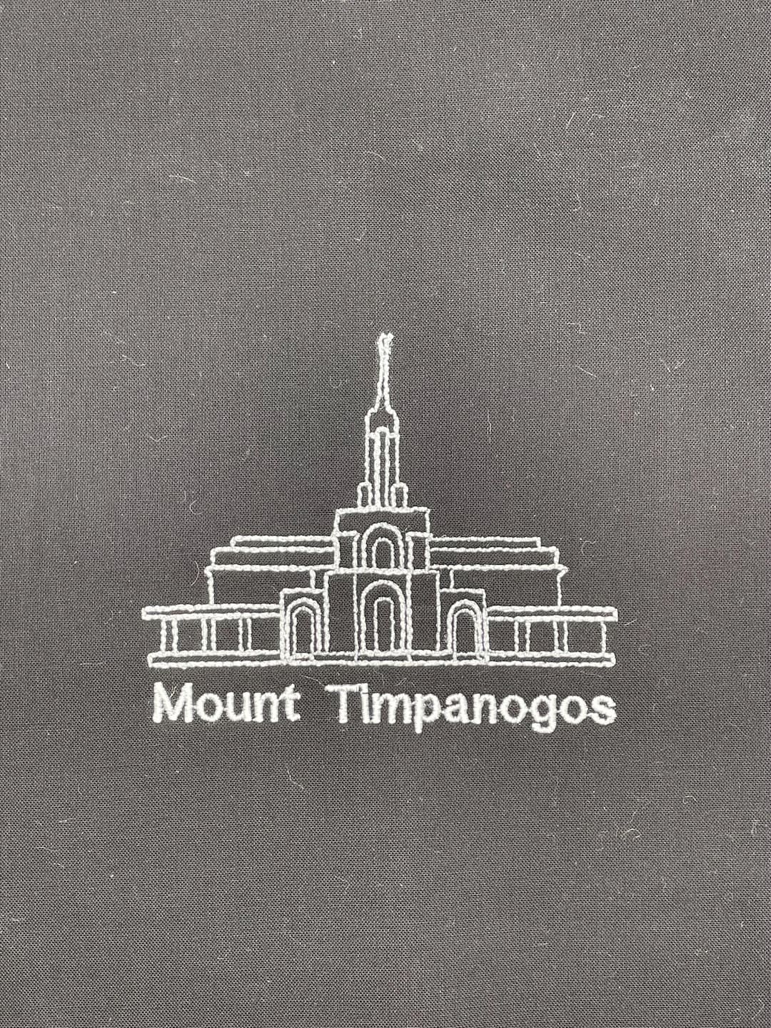 Mount Timpanogos Temple Embroidery File-digital Download Temple of the ...