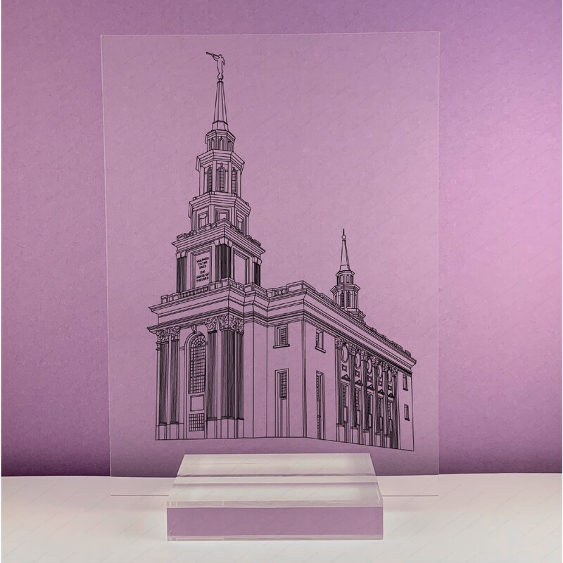 Philadelphia Temple - Etsy