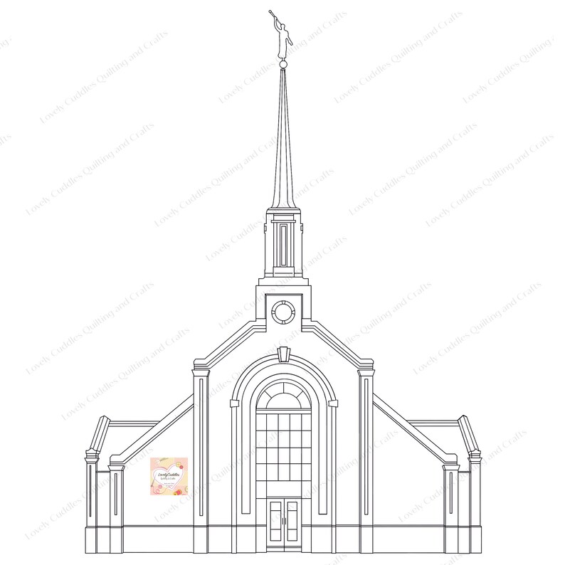 Winnipeg, Manitoba, Canada LDS Temple SVG File- Digital Download - Etsy