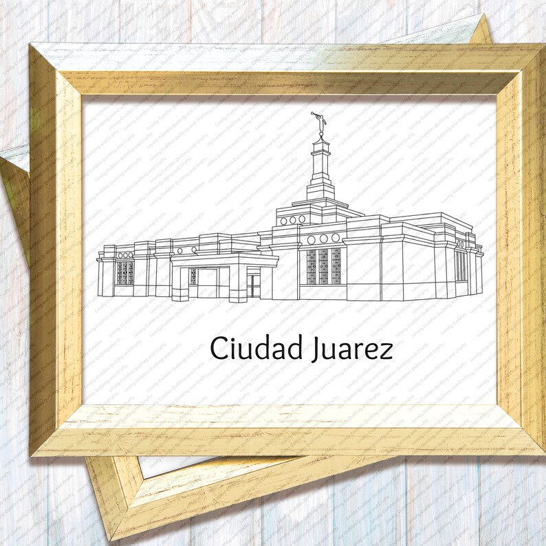 Ciudad Juarez Mexico LDS Temple SVG File-digital Download - Etsy