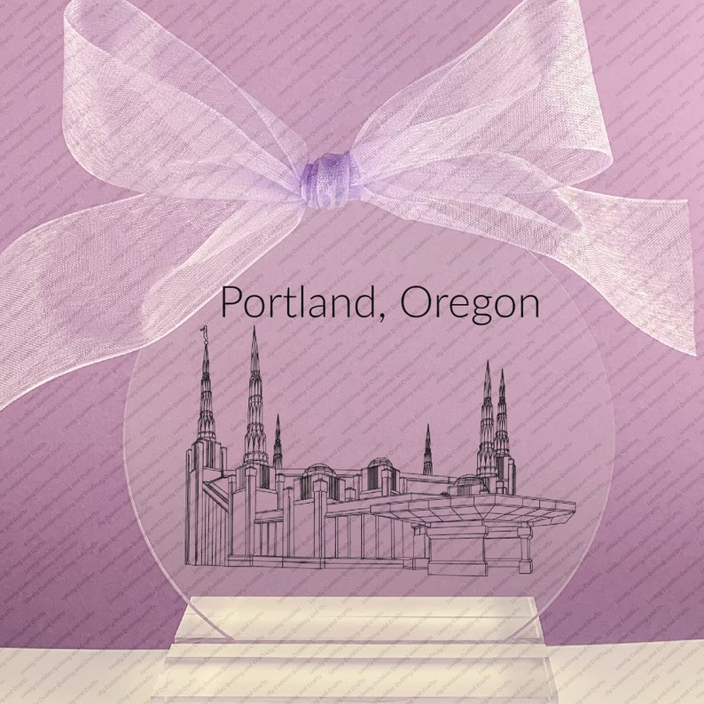 Portland Oregon LDS Temple SVG File-digital Download - Etsy