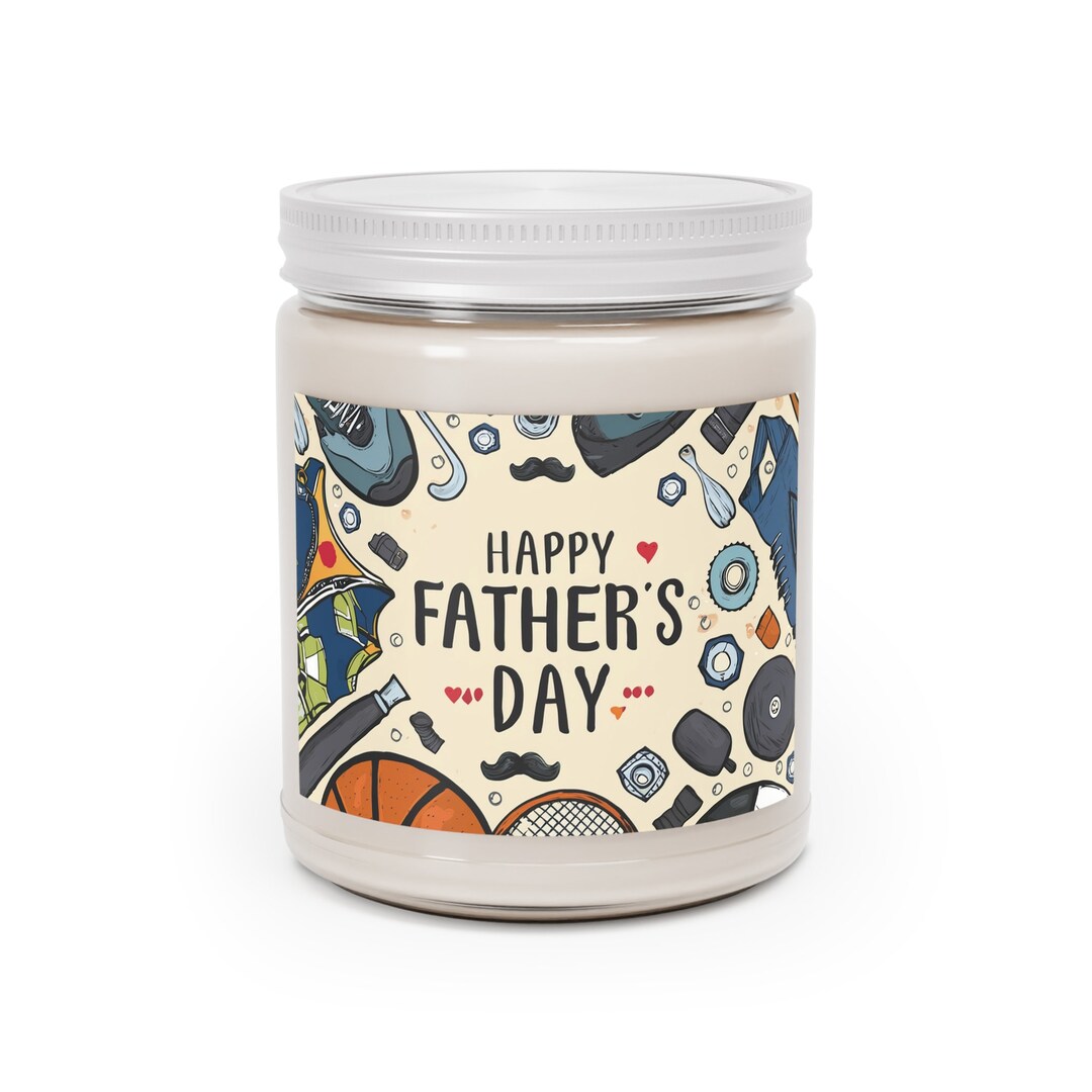 Happy Father's Day Candle Gift for Dad - Etsy
