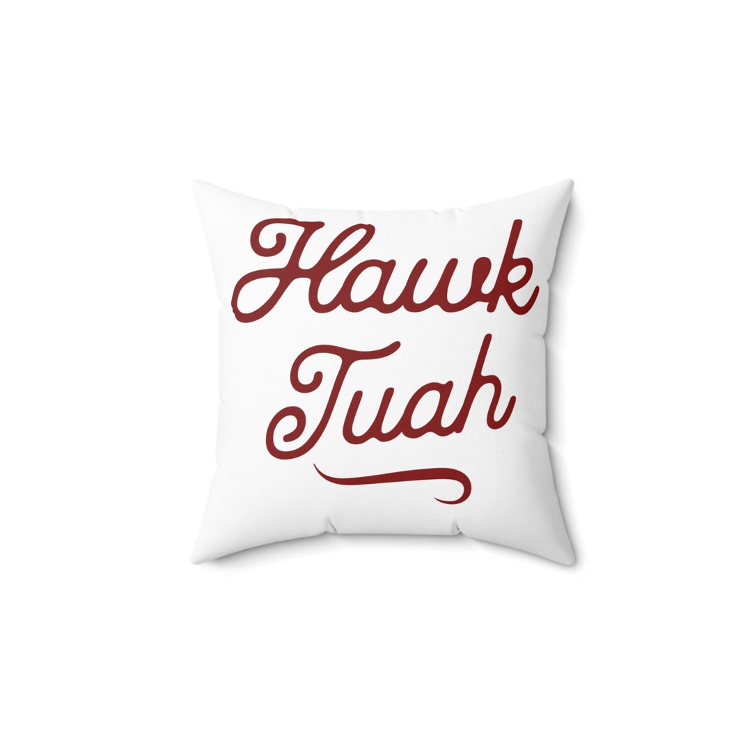 Hawk Tuah Novelty Square Pillow - Etsy