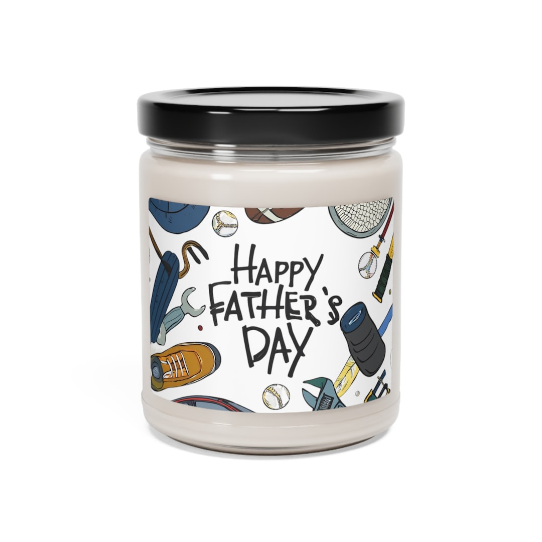 Happy Father's Day Candle Gift for Dad - Etsy