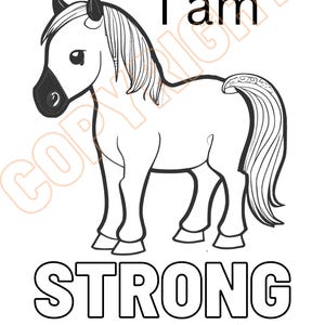 Positive Affirmations Coloring Book for Children - Etsy