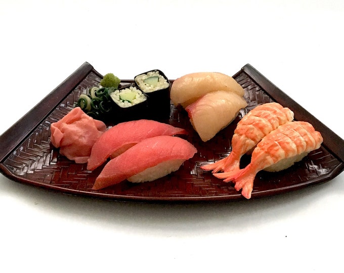 Original Restaurant Food Display, Shokuhin Sampuru, Sample Nigiri Sushi ...