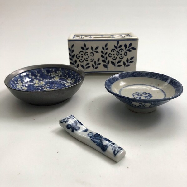 Blue Ceramic Bowls - Etsy