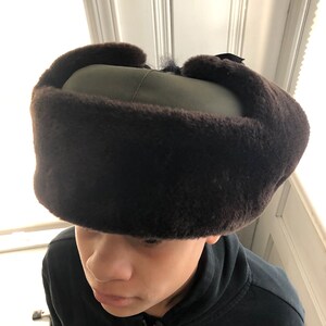 Vintage Military Ushanka Winter Hat, WWII Era Trapper Hat, Retro Cold ...