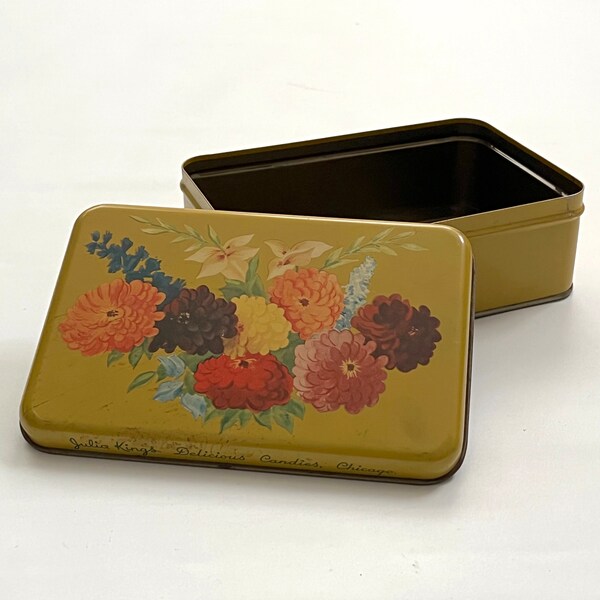 Vintage Candy Tin - Etsy
