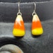 Candy Corn Earrings // Halloween Earrings // Halloween Jewelry // Candy ...