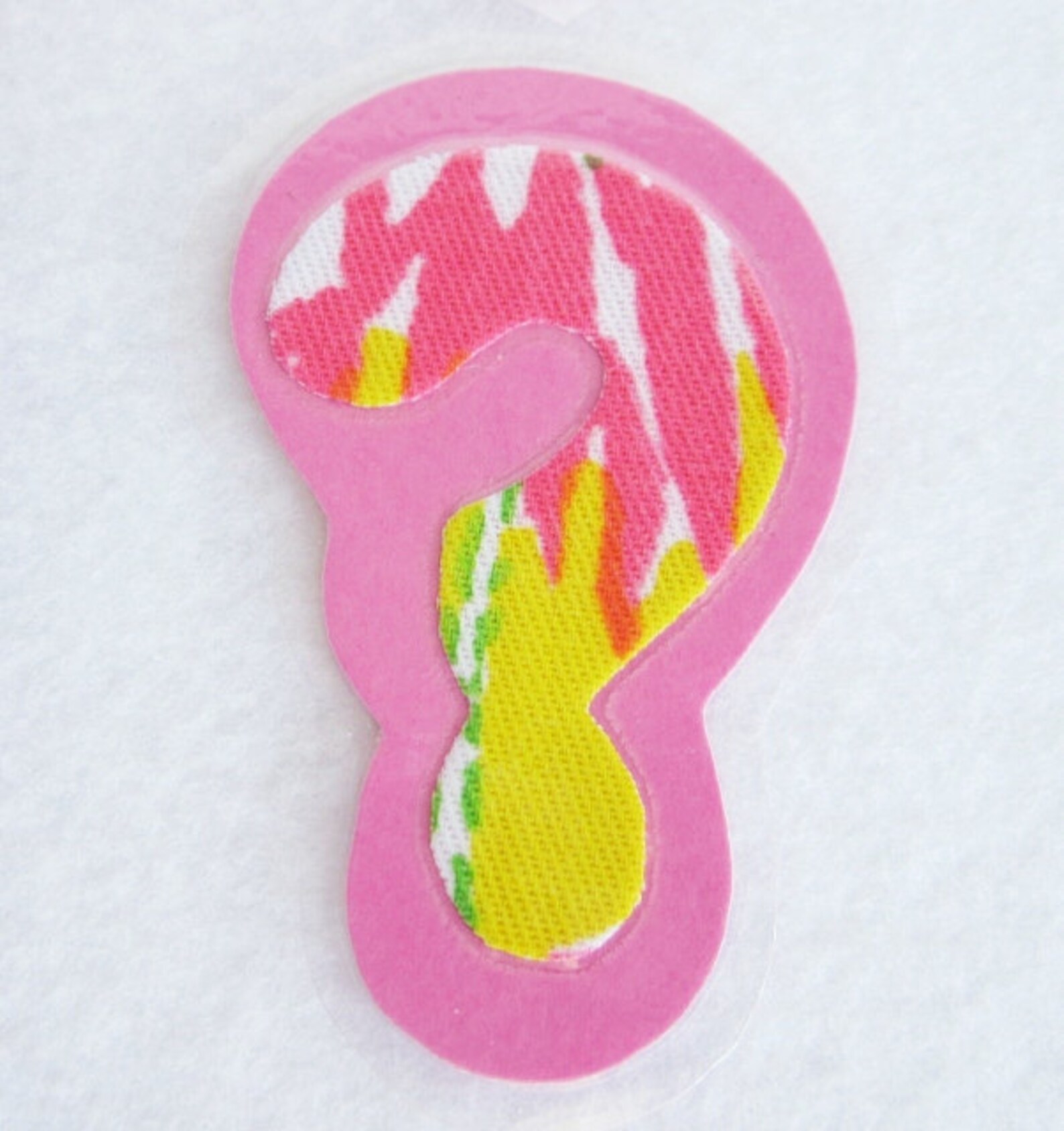 Pink Fabric Magnet Set | Etsy