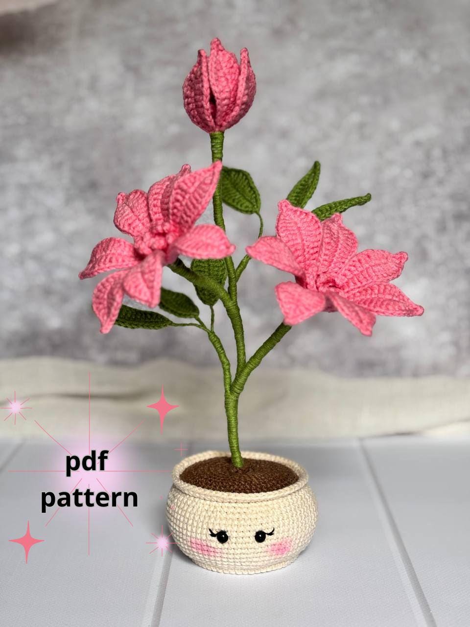 Crochet Flower Pot PDF Pattern: Daisy Amigurumi (UK Terms) (digital ...