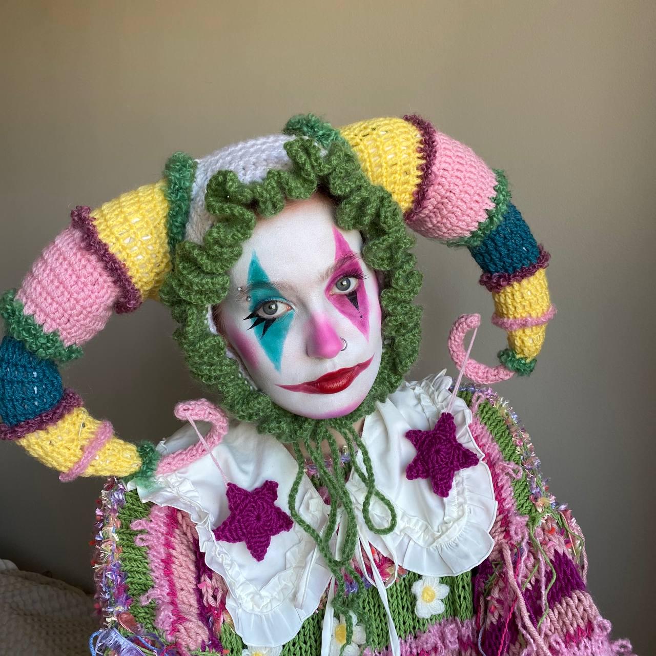 Crochet Jester Hat Pattern: Clowncore Costume (digital Download) - Etsy