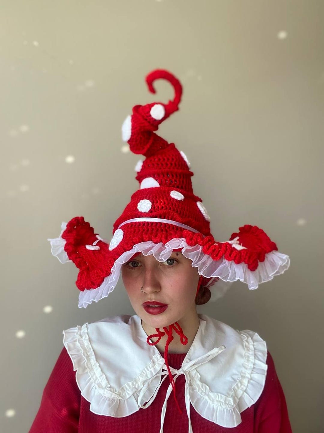 Crochet Pattern, Christmas Crochet Pattern, Renaissance Fair Wizard Hat ...