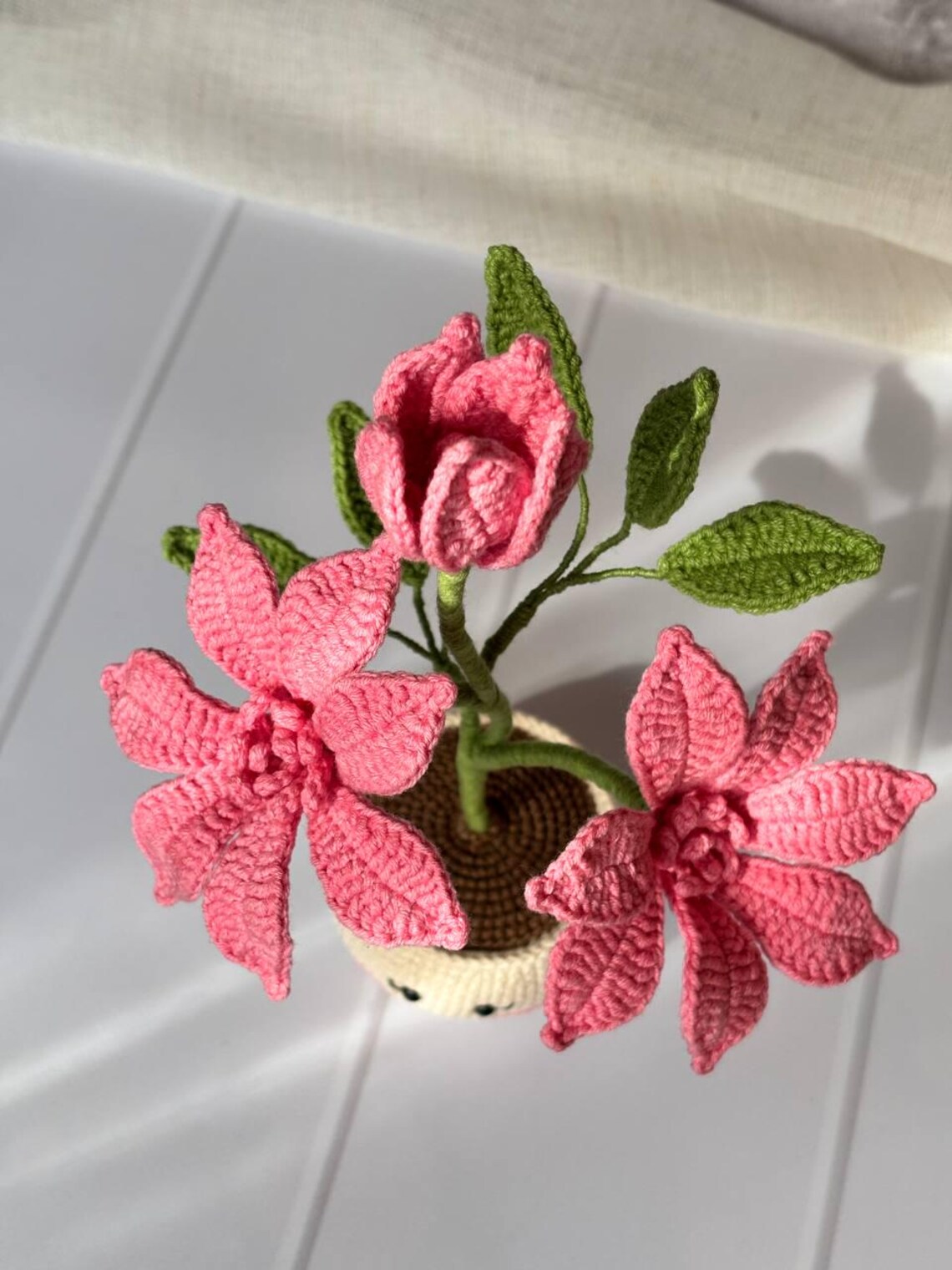 Crochet Flower Pot PDF Pattern: Daisy Amigurumi (UK Terms) (digital ...