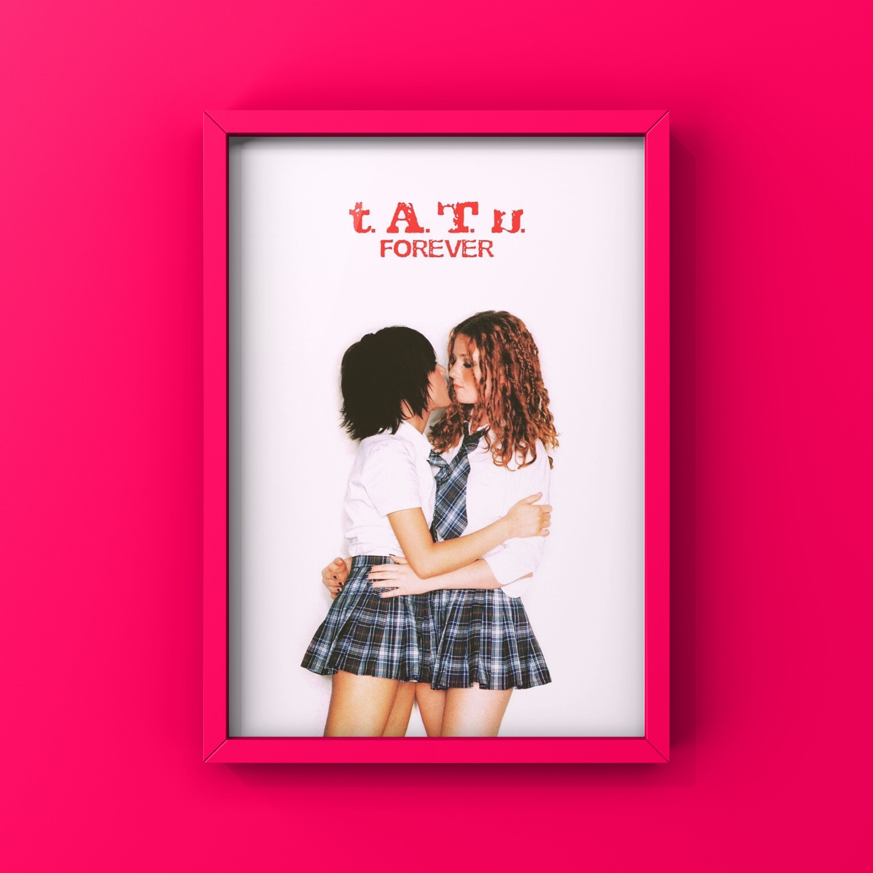 Tatu Band Poster,tatu Poster,t.a.t.u Poster,t.a.t.u Wall Art,tatu Wall ...