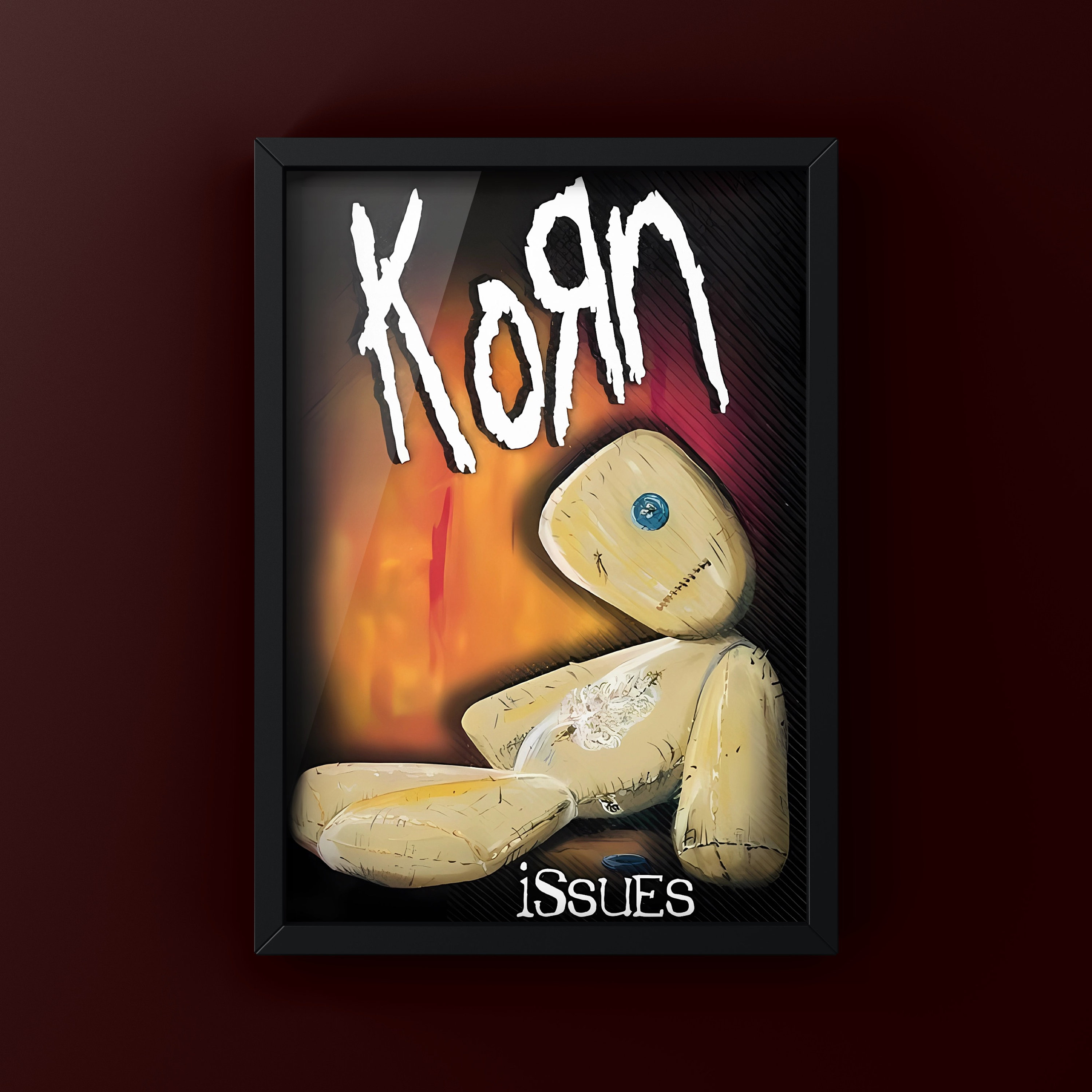 Korn Poster,korn Hey Dadd Poster,korn Issues Poster,rock Music Poster ...