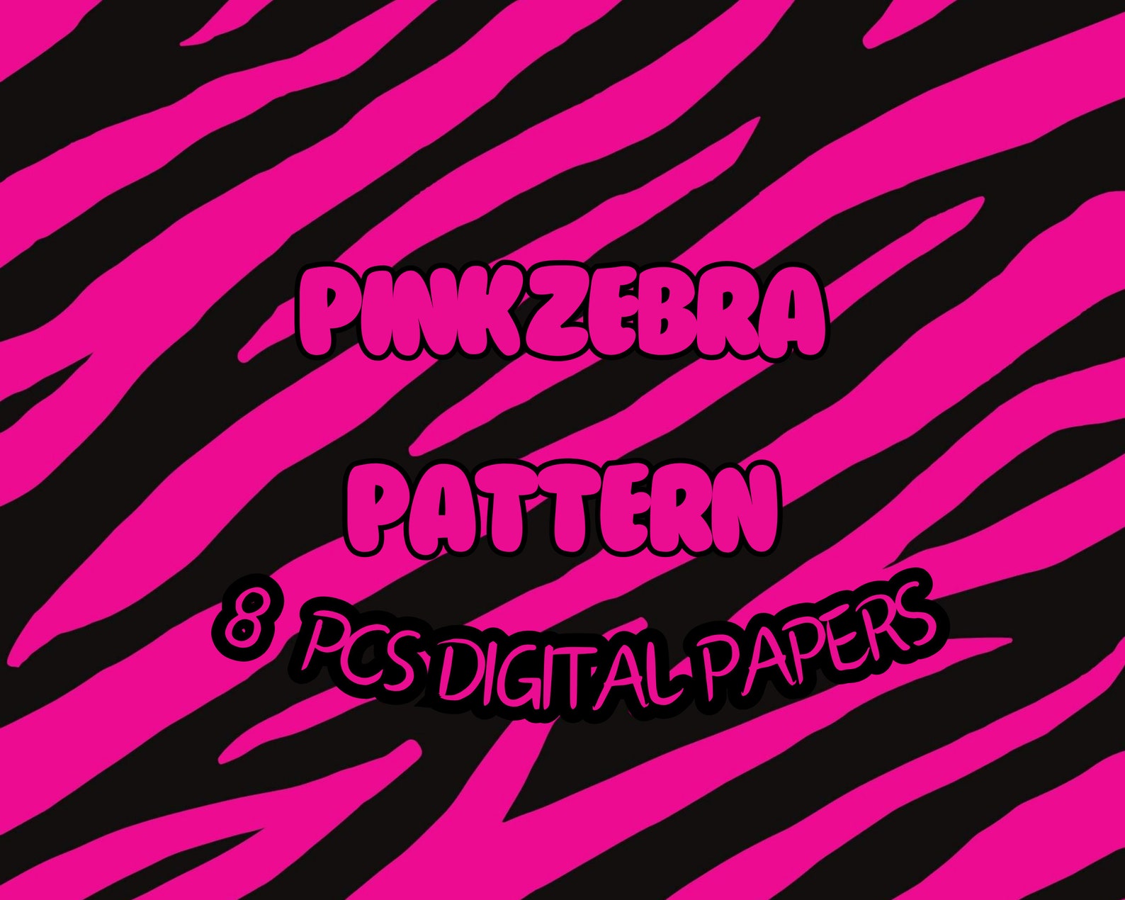 Pink Zebra Digital Papers,zebra Pattern,pink Zebra Patterns,pink ...