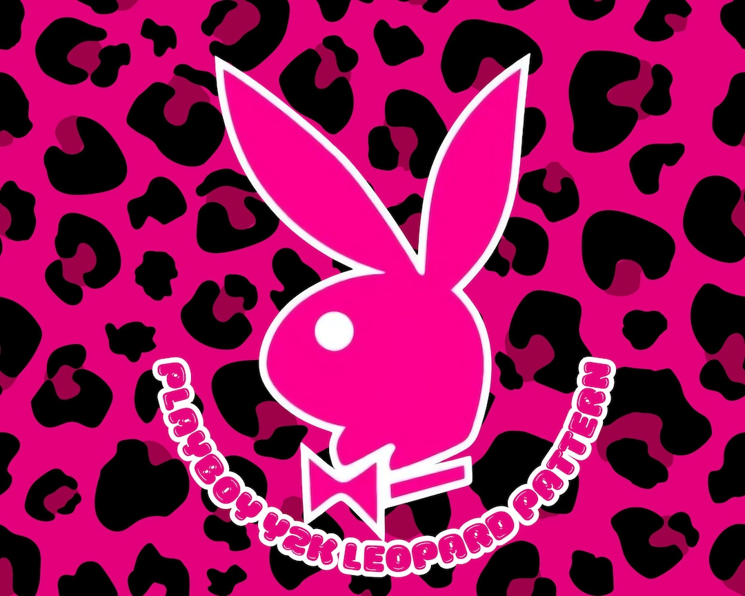 Playboy Digital Paper,playboy Leopard Pattern,pink Leopard Patterns,playboy Digital Papers, Play ...