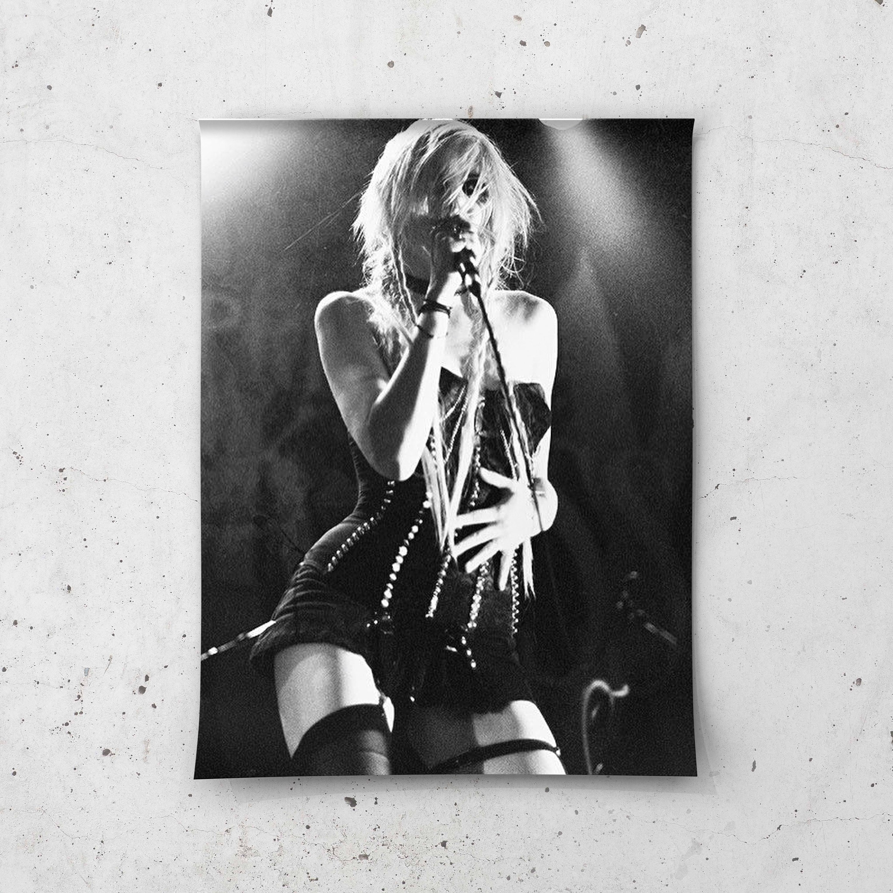 Taylor Momsen Poster,taylor Momsen Wall Art,the Pretty Reckless Poster,rock Music Gift,rock ...