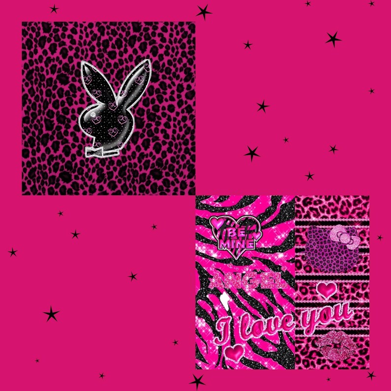 Y2k Digital Papers,y2k Playboy Digital Papers,playboy Paper,kawaii ...