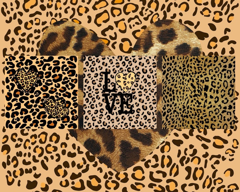 Leopard Digital Papers,leopard Pattern,leopard Patterns,leopard Paper ...