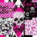 Emo Digital Papers,punk Papers,rock Papers,emo Punk Rock Digital Paper ...