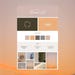 Brand Kit Template | Black Brand Board Template | Pre-made Branding Kit ...