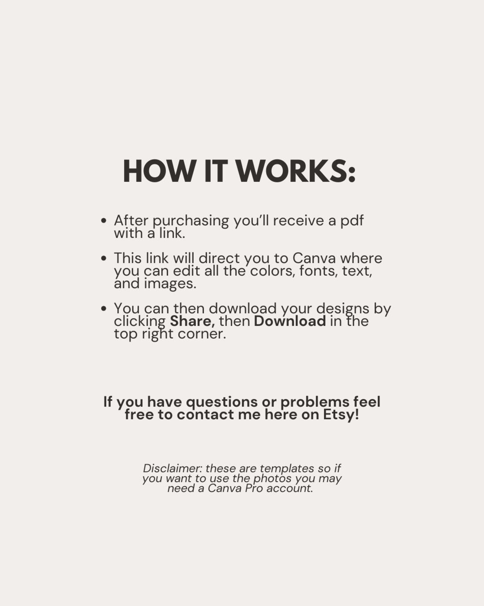 Brand Kit Template | Black Brand Board Template | Pre-made Branding Kit ...