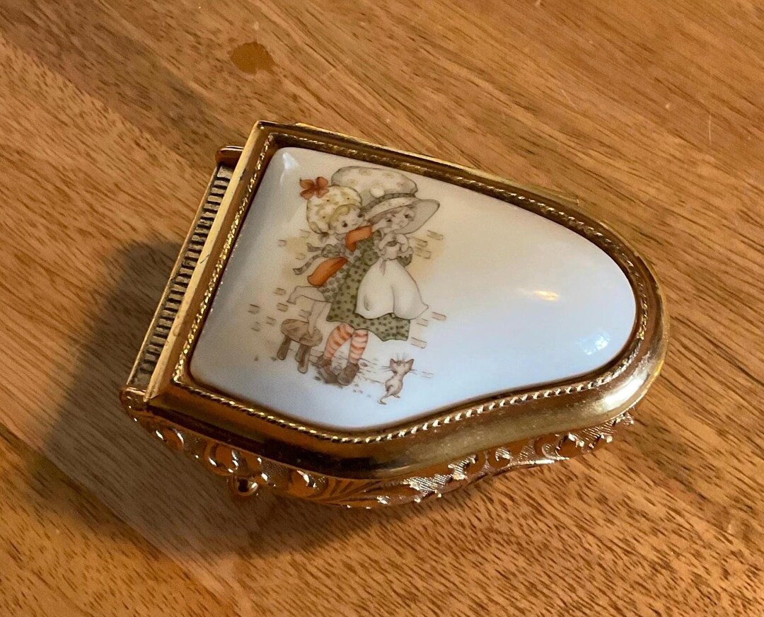 Holly Hobbie Piano Metal Trinket Box - Etsy