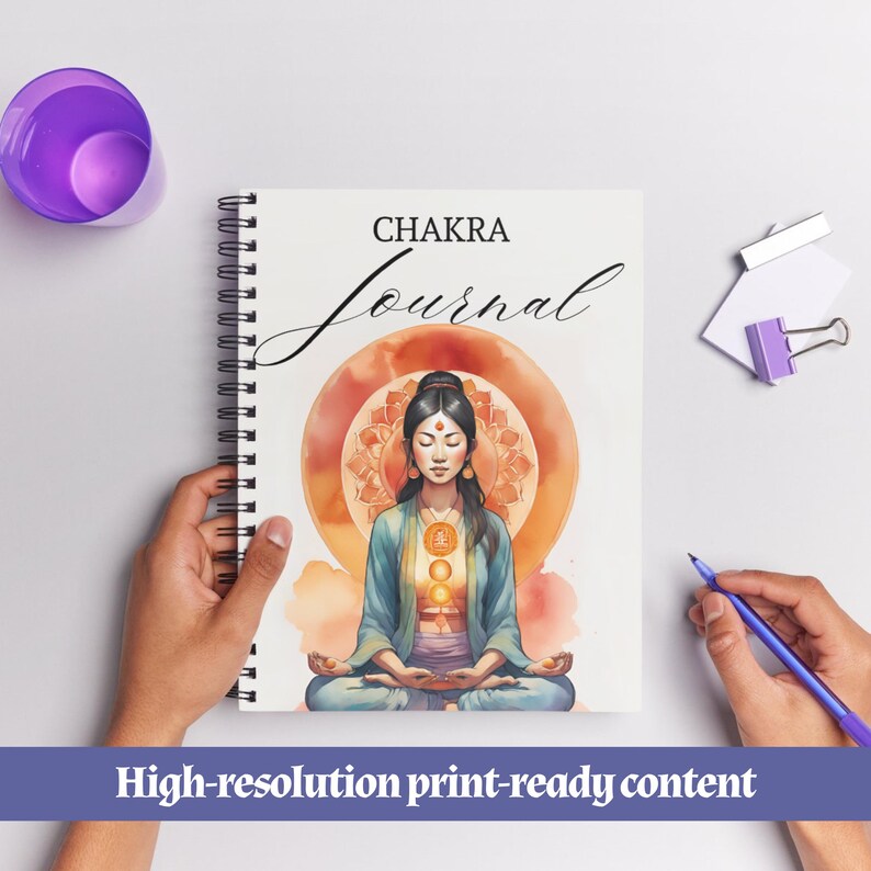 Chakra Healing Journal I the 7 Chakra's Workbook I Printable Chakra ...