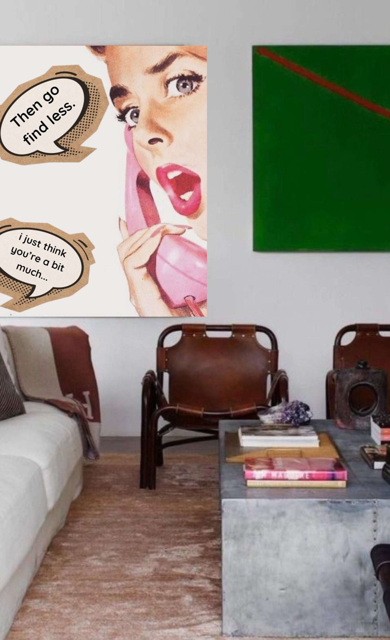 Retro Wall Art | Vintage Cartoon Lady | Poster Print | Gifts Under 20 ...