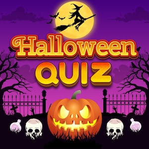 VIRTUAL HALLOWEEN GAME, Powerpoint Game Show, Zoom Game Night, Trivia ...