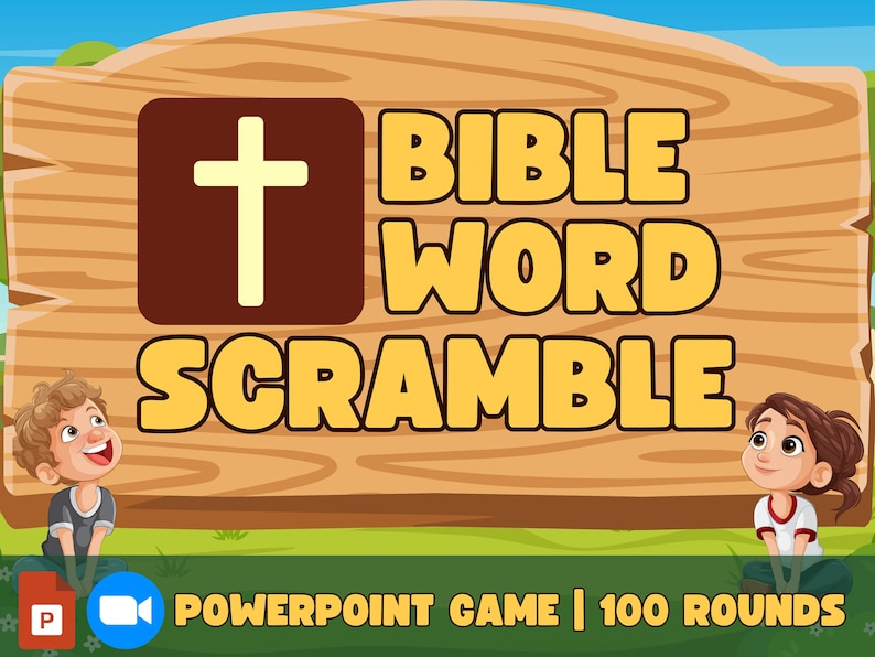 BIBLE Powerpoint Game Show Virtual Party Quiz Game Night Family Game ...
