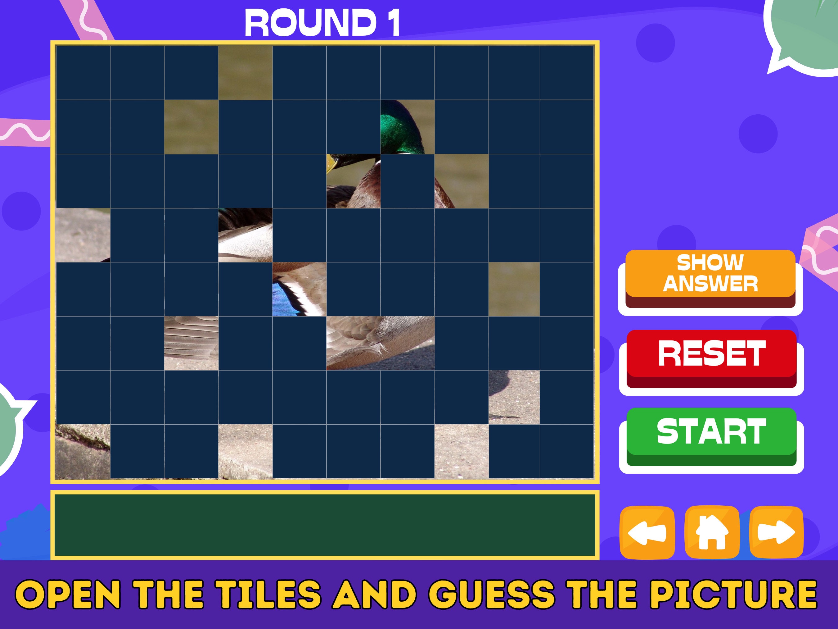 VIRTUAL PARTY GAME Guess the Picture Powerpoint Game Show Quiz Family ...