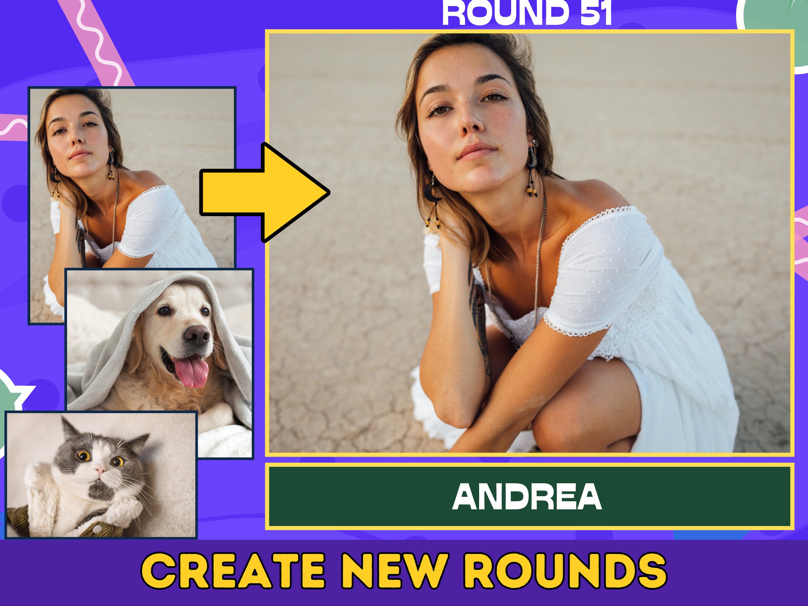 VIRTUAL PARTY GAME Guess the Picture Powerpoint Game Show Quiz Family ...