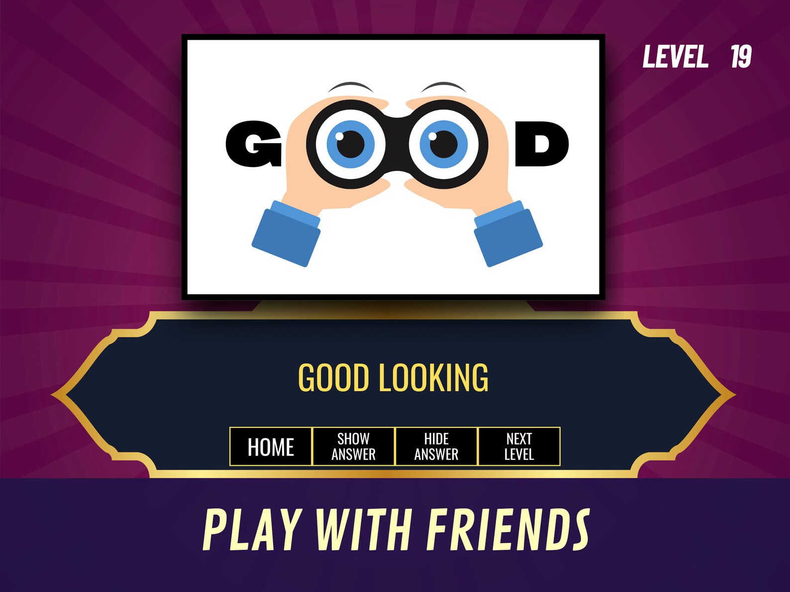 VIRTUAL PARTY GAME Powerpoint Game Show Word Puzzle Quiz Game Night ...