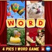 4 Pics 1 Word Game Powerpoint Game Zoom, Skype, Game Show, Virtual ...