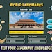 GEOGRAPHY QUIZ Game, Powerpoint Game, Zoom Game, Virtual Game, Pub Quiz ...