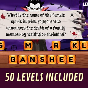 VIRTUAL HALLOWEEN GAME, Powerpoint Game Show, Zoom Game Night, Trivia ...