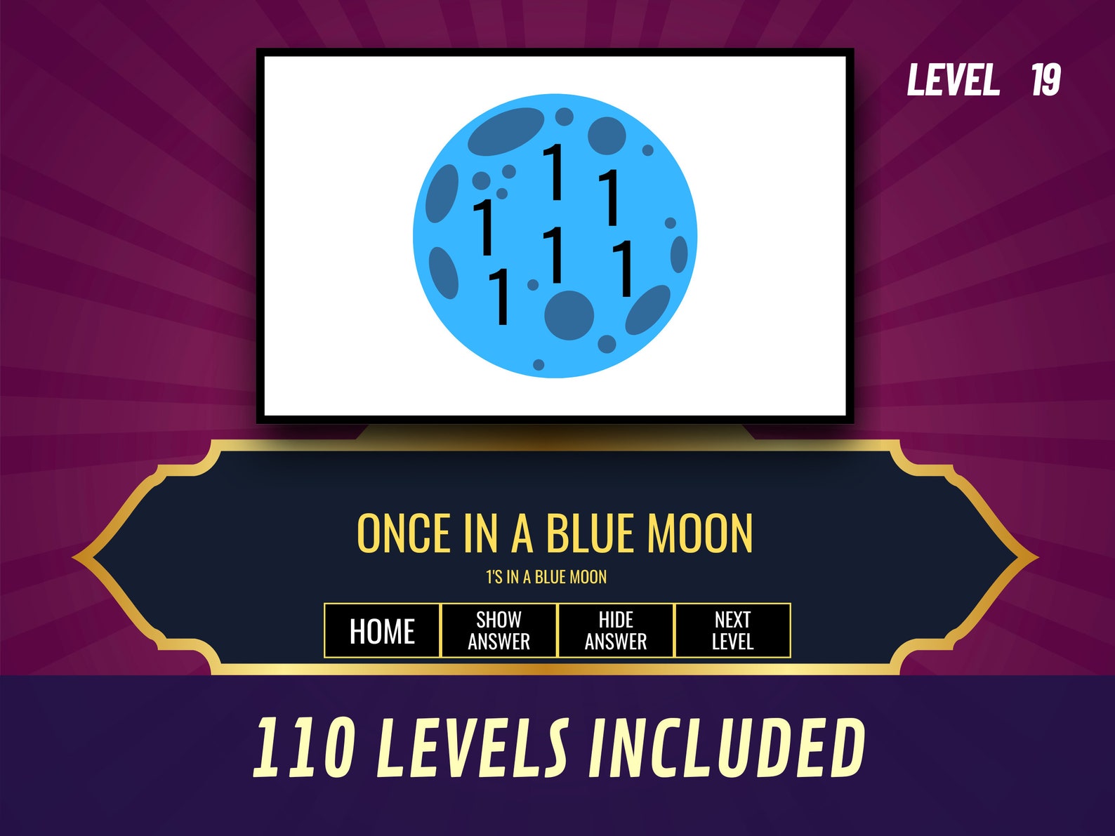 VIRTUAL PARTY GAME Powerpoint Game Show Word Puzzle Quiz Game Night ...