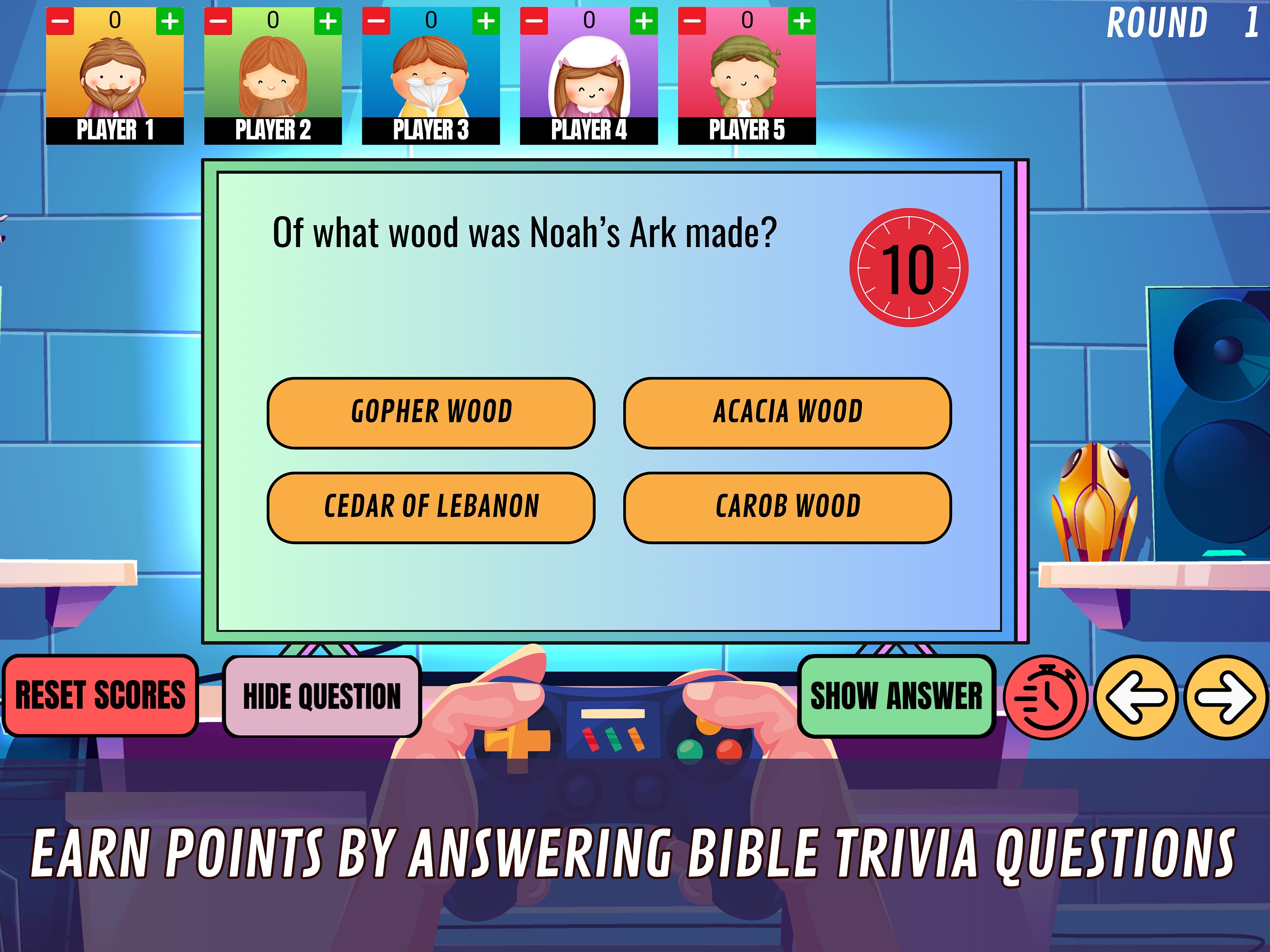 BIBLE TRIVIA Game | Powerpoint Game | Zoom, Skype, Game Show, Virtual ...